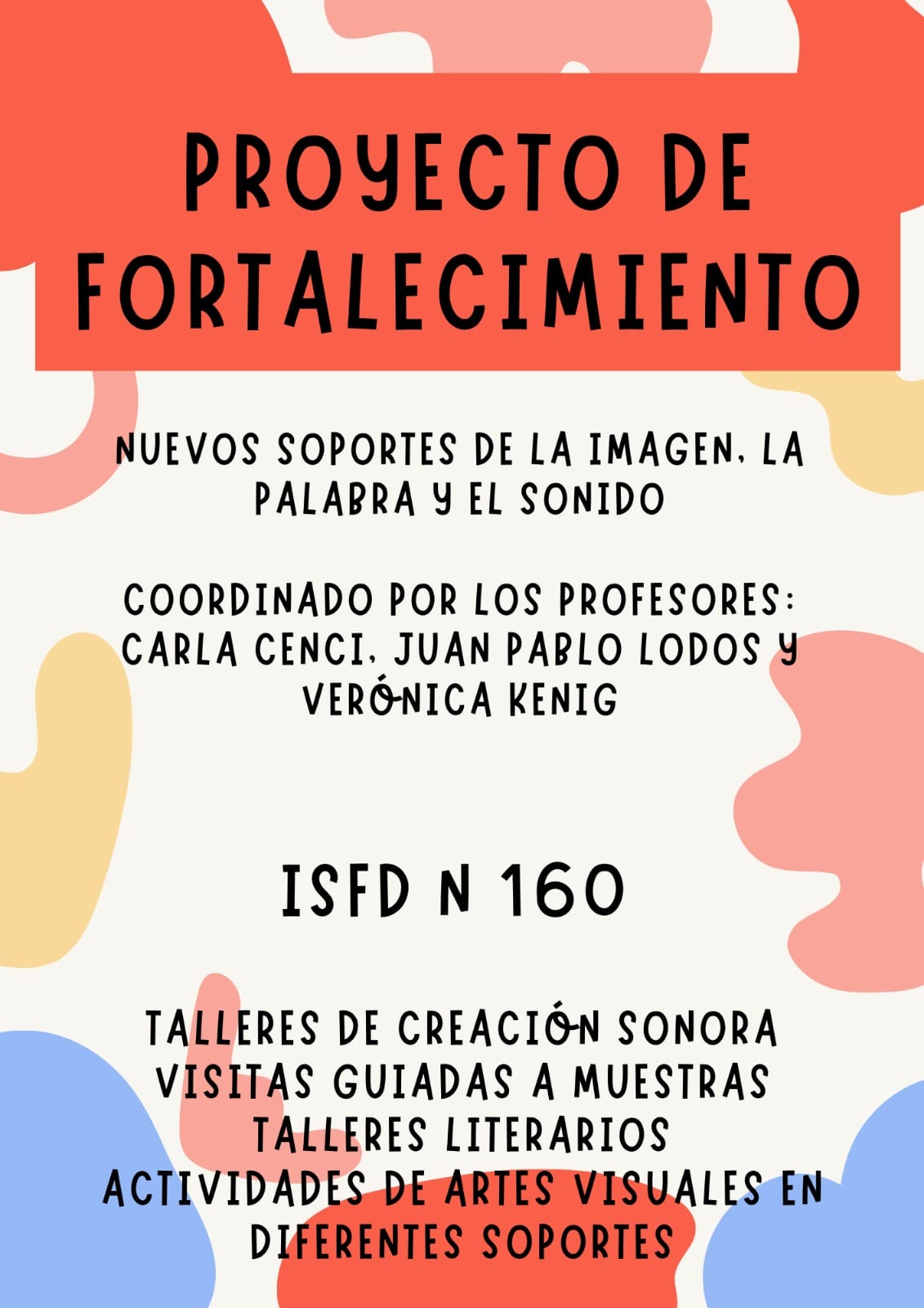 NOTICIAS – INSTITUTO SUPERIOR DE FORMACIÓN DOCENTE Y TÉCNICA Nº 160 ...